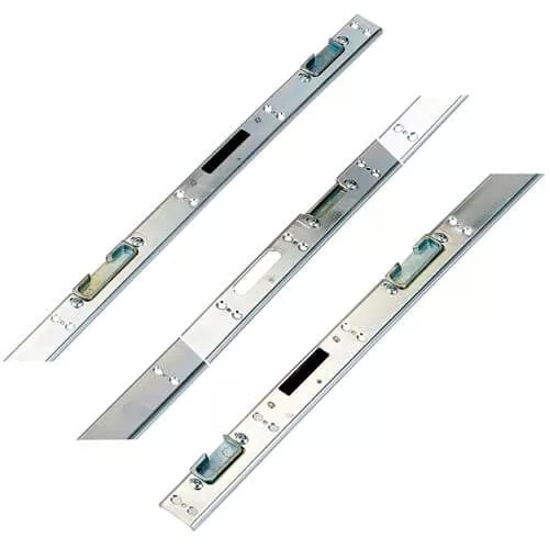 Milamaster UPVC Latch Deadbolt Full Length Keep - 4 Rollers, 2 Hooks, 2 ...