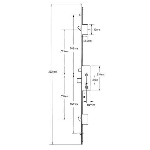 KFV, 2 Hook and 2 Roller
