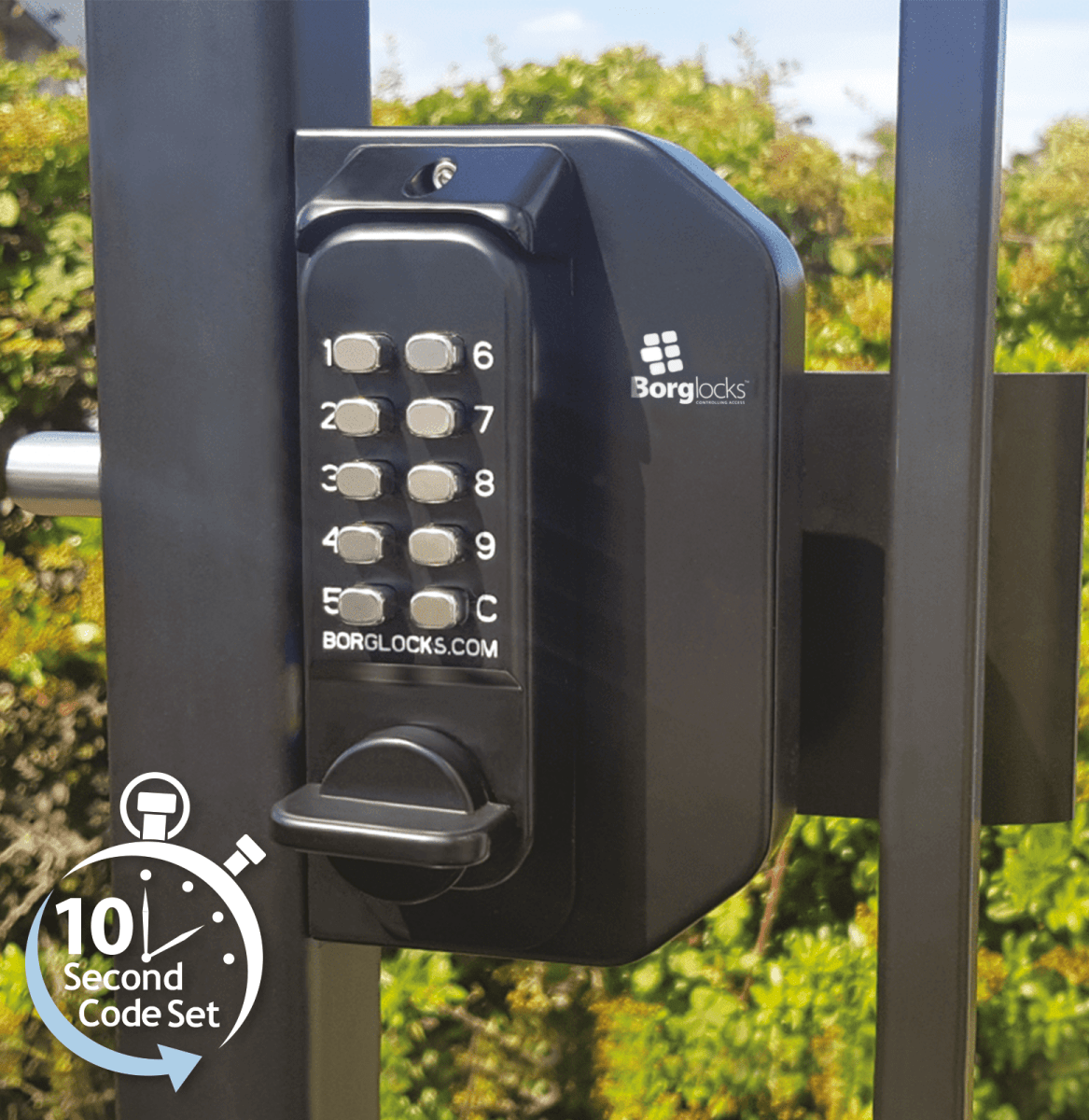 BL3080 - Mini gate | Digital Door Lock | Borg Locks | Matrix Hardware