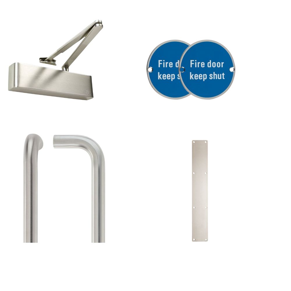 Matrix Fire Door Pack 6 Single Push Pull