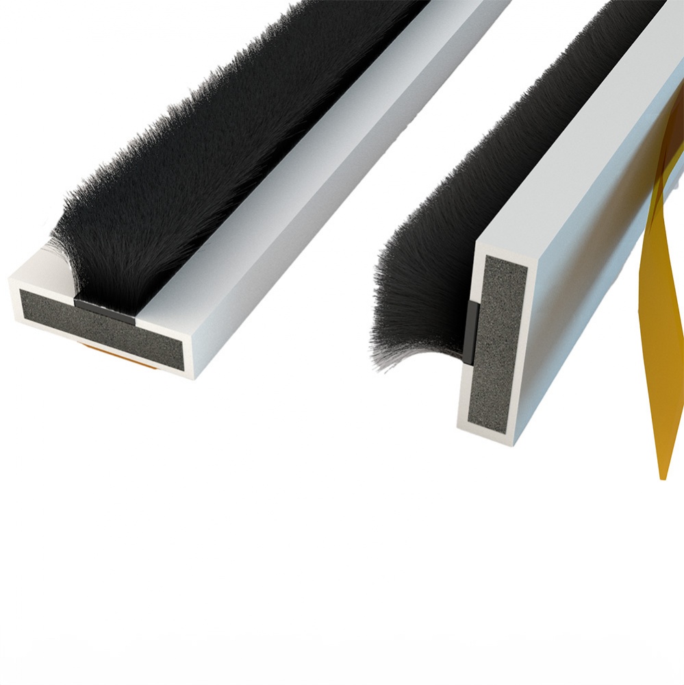 Pyroplex Rigid Box Pile Fire & Smoke Intumescent Seal