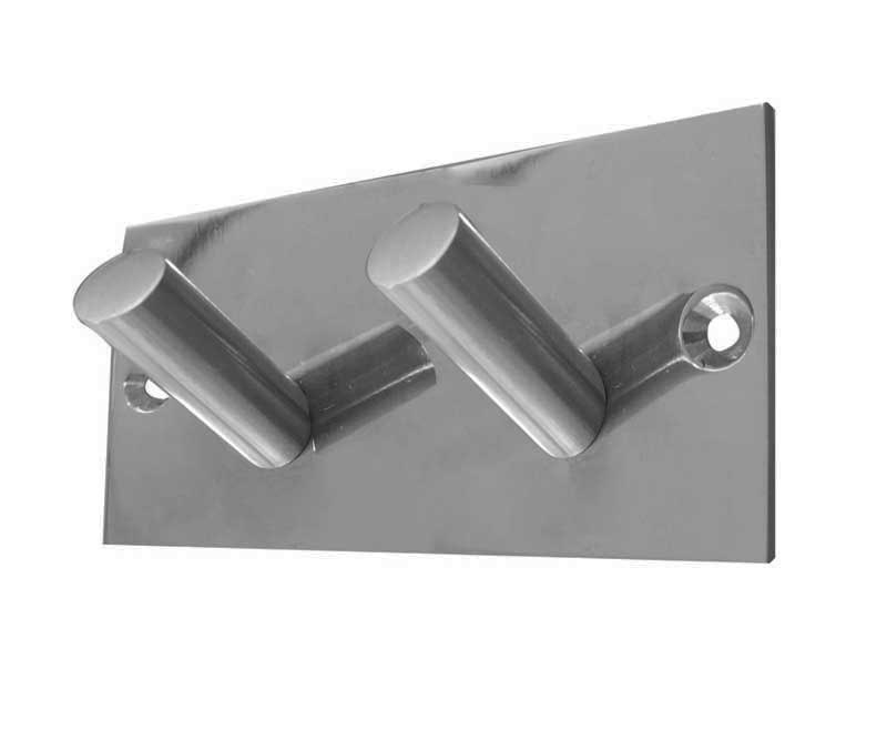 Stainless Steel Double Robe Hooks