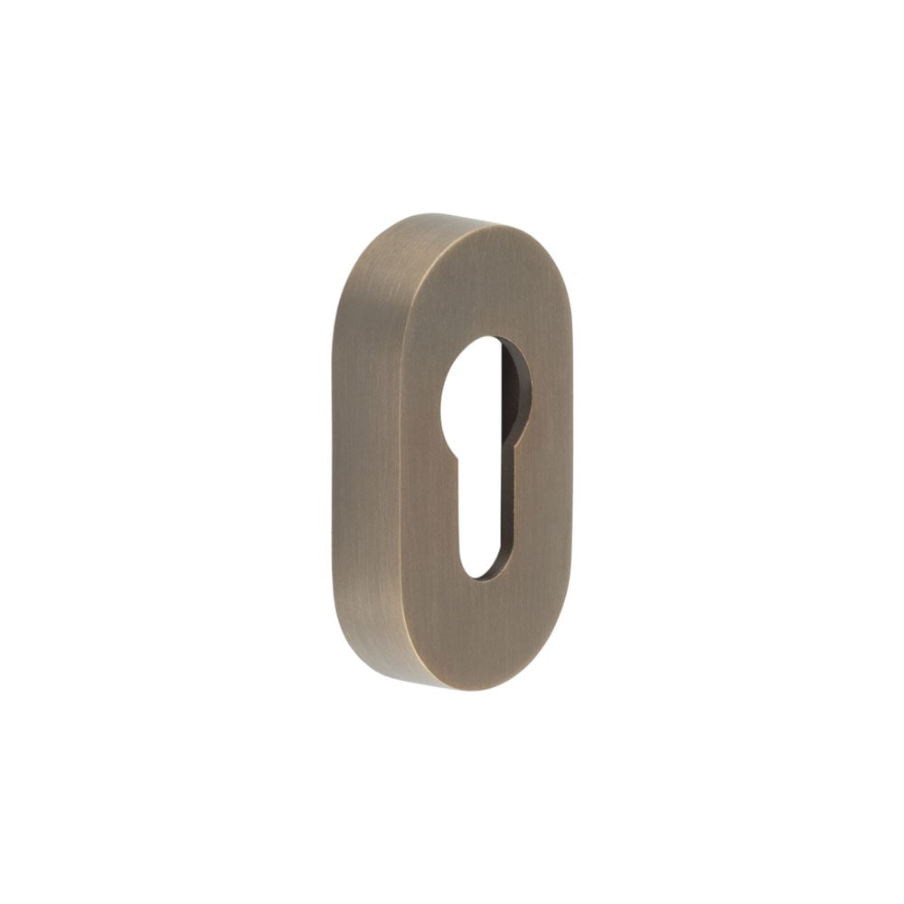 CRES Oval Euro Keyway | Key Escutcheon | Frelan | Matrix Hardware