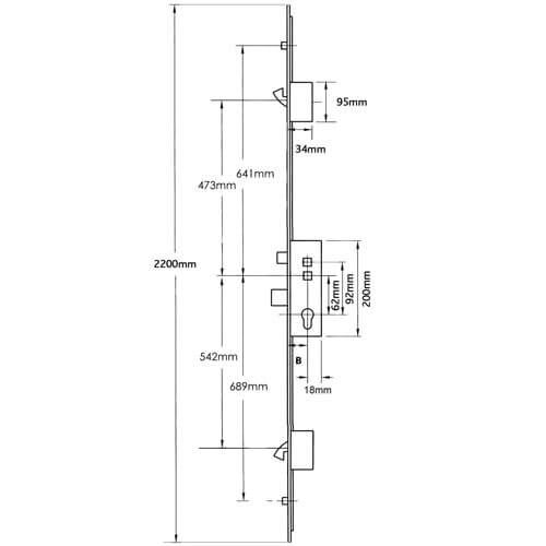 Roto Elite 2 Hooks, 2 Rollers