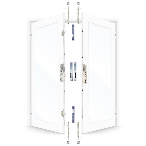 ERA 6535 French Door Kit UPVC Rebated