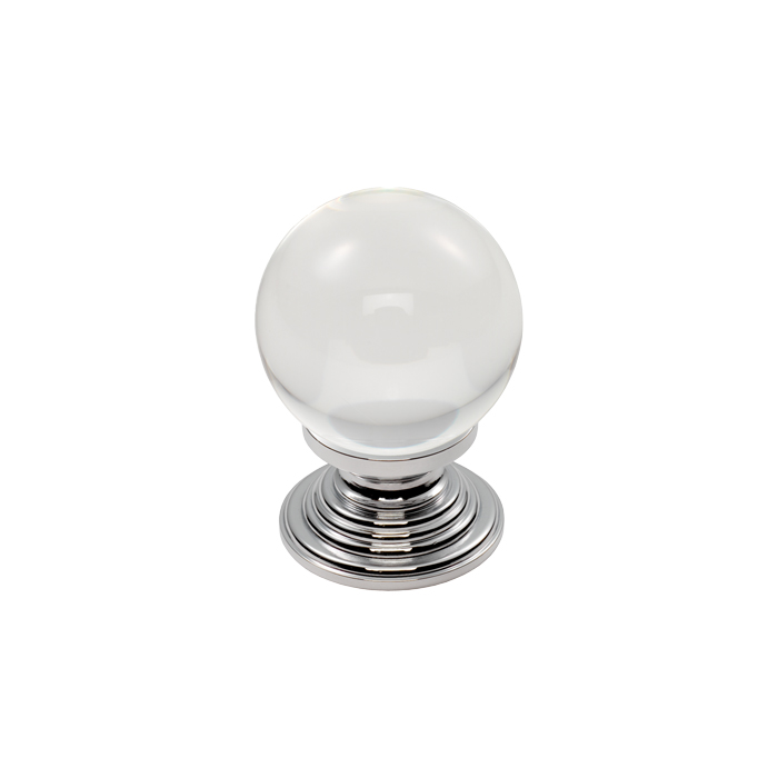 Clear Ball Knob | Cupboard Knob | Carlisle Brass | Matrix Hardware